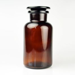 Baldwins Glass Reagent Jar 500ml Amber | G Baldwin & Co