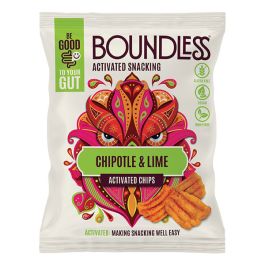 Boundless Chipotle and Lime Activated Chips 80g | G Baldwin & Co
