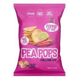 Pea Pops Chilli & Lime 23g | G Baldwin & Co