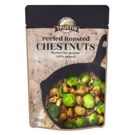 Trustin Peeled Roasted Chestnuts 200g | G Baldwin & Co