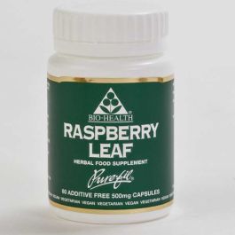 Bio-Health Raspberry Leaf Capsules | G Baldwin & Co | G Baldwin & Co