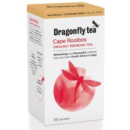 Dragonfly Tea Organic Cape Rooibos Tea 20 Sachets | G Baldwin & Co
