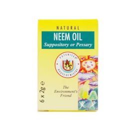 Natural Neem Oil Suppository Or Pessary 6 X 2gs | G Baldwin & Co