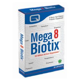 Quest Mega8 Biotix 30 Vegan Friendly Capsules | G Baldwin & Co