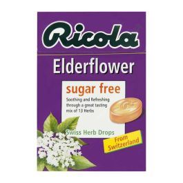 Ricola Elderflower Lozenges Sugar Free 45g | G Baldwin & Co