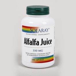Solaray Alfalfa Juice 550mg 180 Capsules | G Baldwin & Co