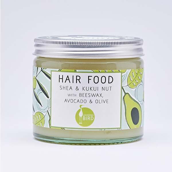 Laughing Bird Shea & Kukui Nut Hair Food (with Avocado, Olive & Beeswax ...