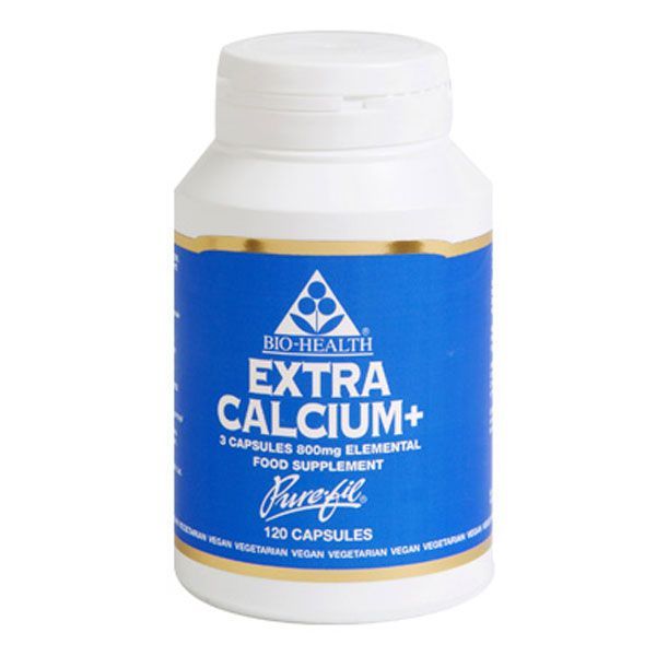Bio-Health Extra Calcium + 120 capsules | G Baldwin & Co