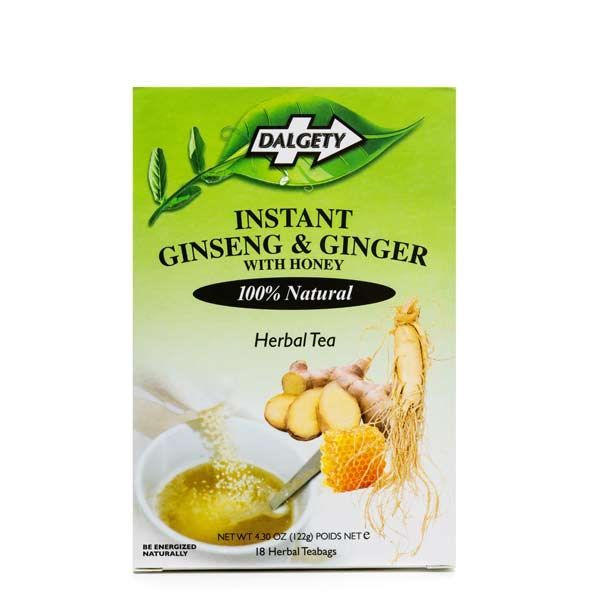 Dalgety Instant Ginseng & Ginger With Honey 18 Tea Bags | G Baldwin & Co