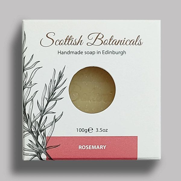 Scottish Botanicals Rosemary Soap 100g | G Baldwin & Co