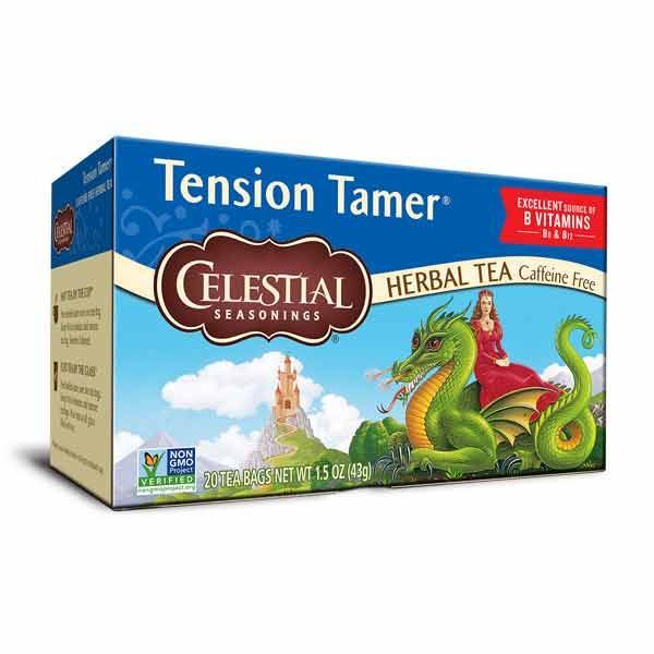 Celestial Seasonings Tension Tamer Infusion 20 Teabags | G Baldwin & Co