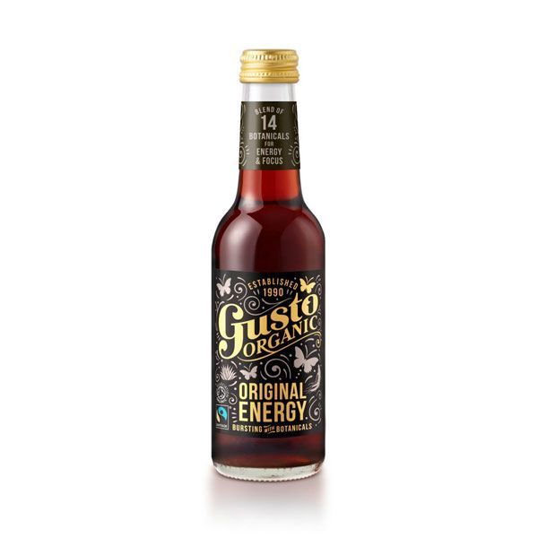 Gusto Organic Original Energy Drink 250ml | G Baldwin & Co