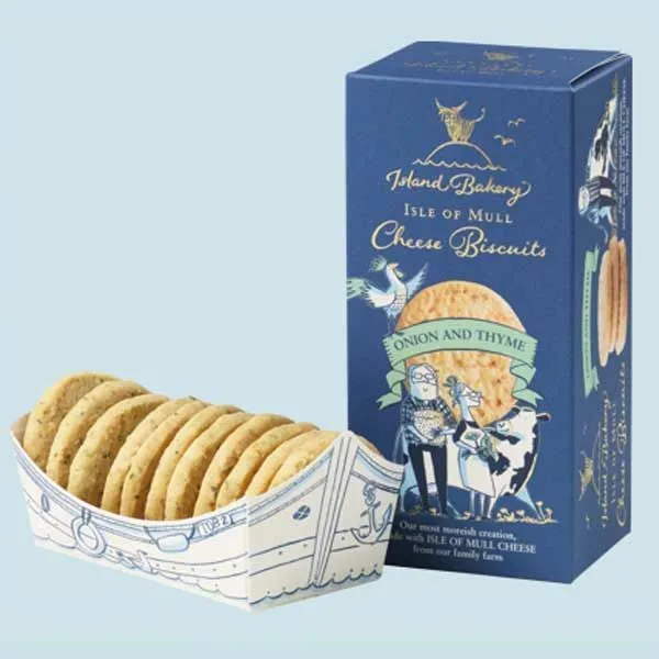 Island Bakery Cheese Biscuits with Onion and Thyme | G Baldwin & Co