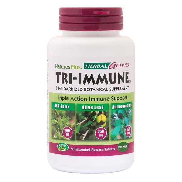Natures Plus Tri-Immune 60 extended release tablets | G Baldwin & Co