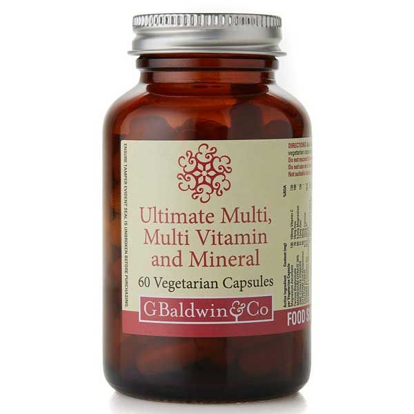 Baldwins Ultimate Multi Multi-vitamin & Mineral 60 Vegetarian Capsules ...