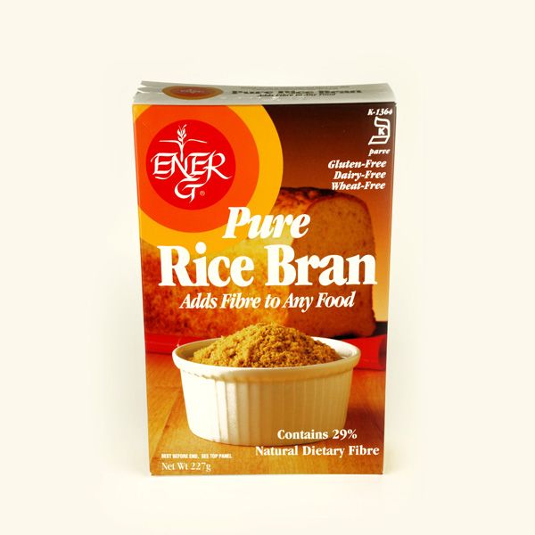 Energy Brown Rice Bran 227g | G Baldwin & Co