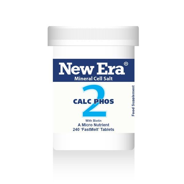 New Era Mineral Cell Salts No.2 Calc Phos (calcium Phosphate) 240 ...