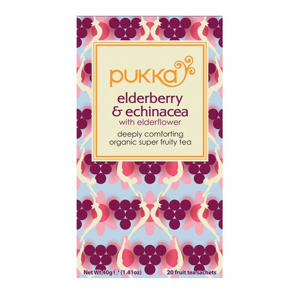 Pukka Elderberry & Echinacea Tea (20 Bags) **discontinued** | G Baldwin ...