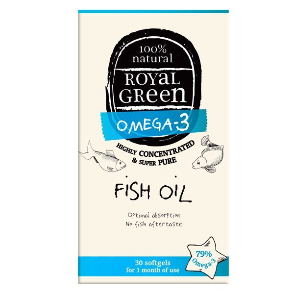 Royal Green 100% Natural Highly Concentrated Fish Oil | G Baldwin & Co