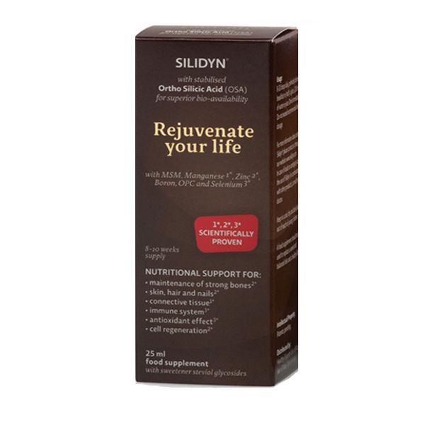 Silidyn With Ortho Silicic Acid 25ml | G Baldwin & Co