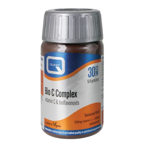 Quest Vitamin C Complex With Bioflavenoids 500mg | G Baldwin & Co