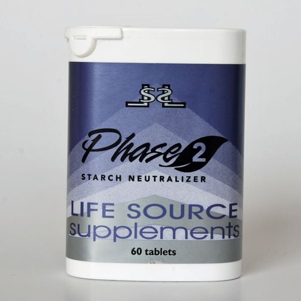 Life Source Phase Il Starch Neutralizer 60 Tablets | G Baldwin & Co