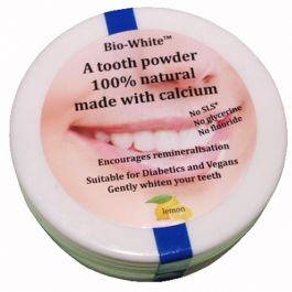 Bio-White Organic Tooth Powder Lemon 35g – G Baldwin & Co